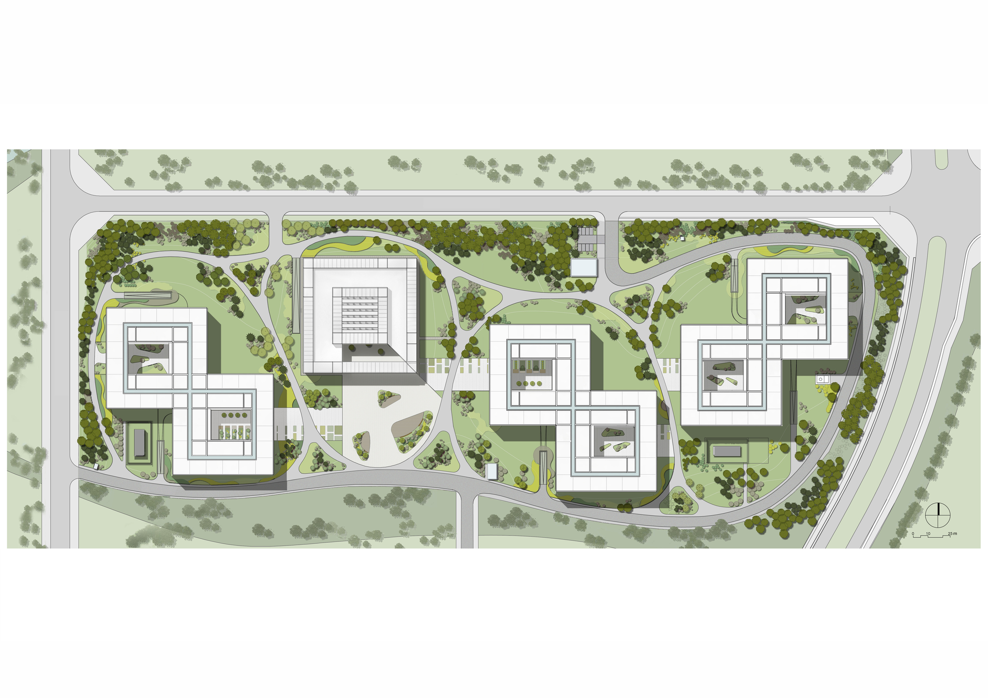 Gallery of Huawei Technological Factory Buildings / gmp Architects - 9