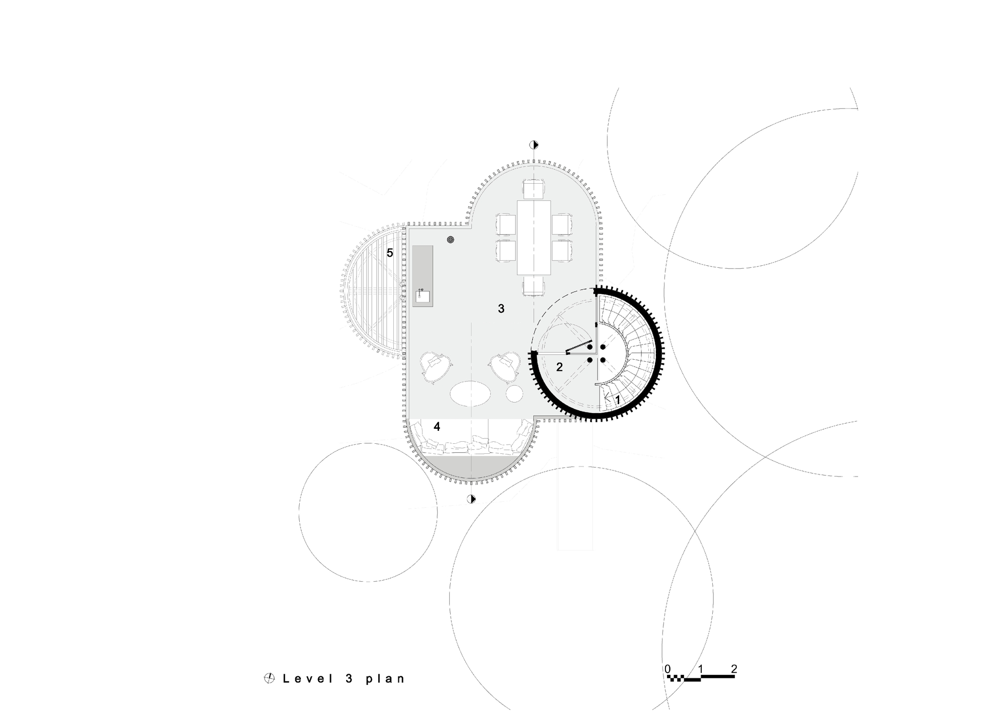 tree house inside drawing