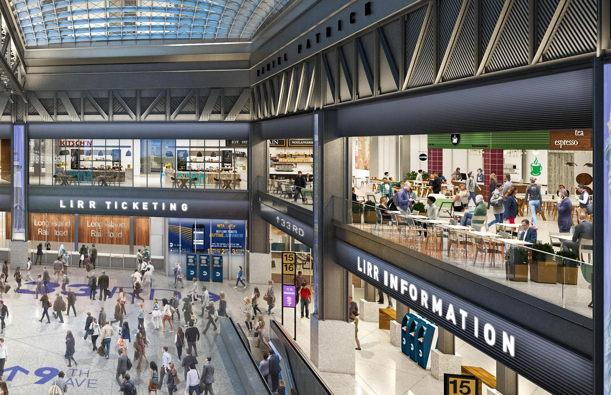Gallery of New Renderings of Penn Station's $1.6 Billion Renovation ...