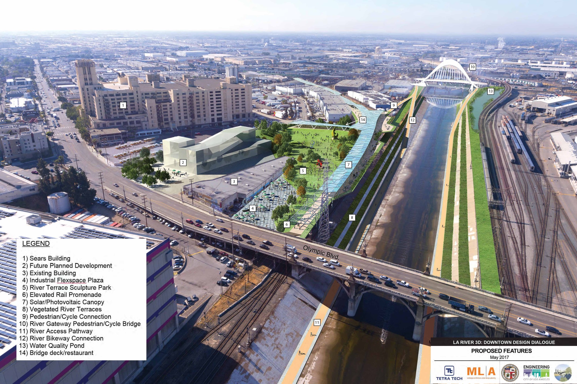 Gallery of 7 Firms Reveal Plans for Los Angeles River Revitalization - 30