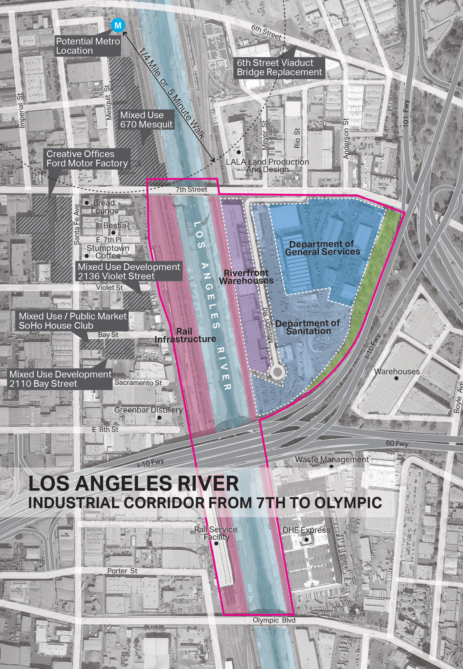 Gallery of 7 Firms Reveal Plans for Los Angeles River Revitalization - 37