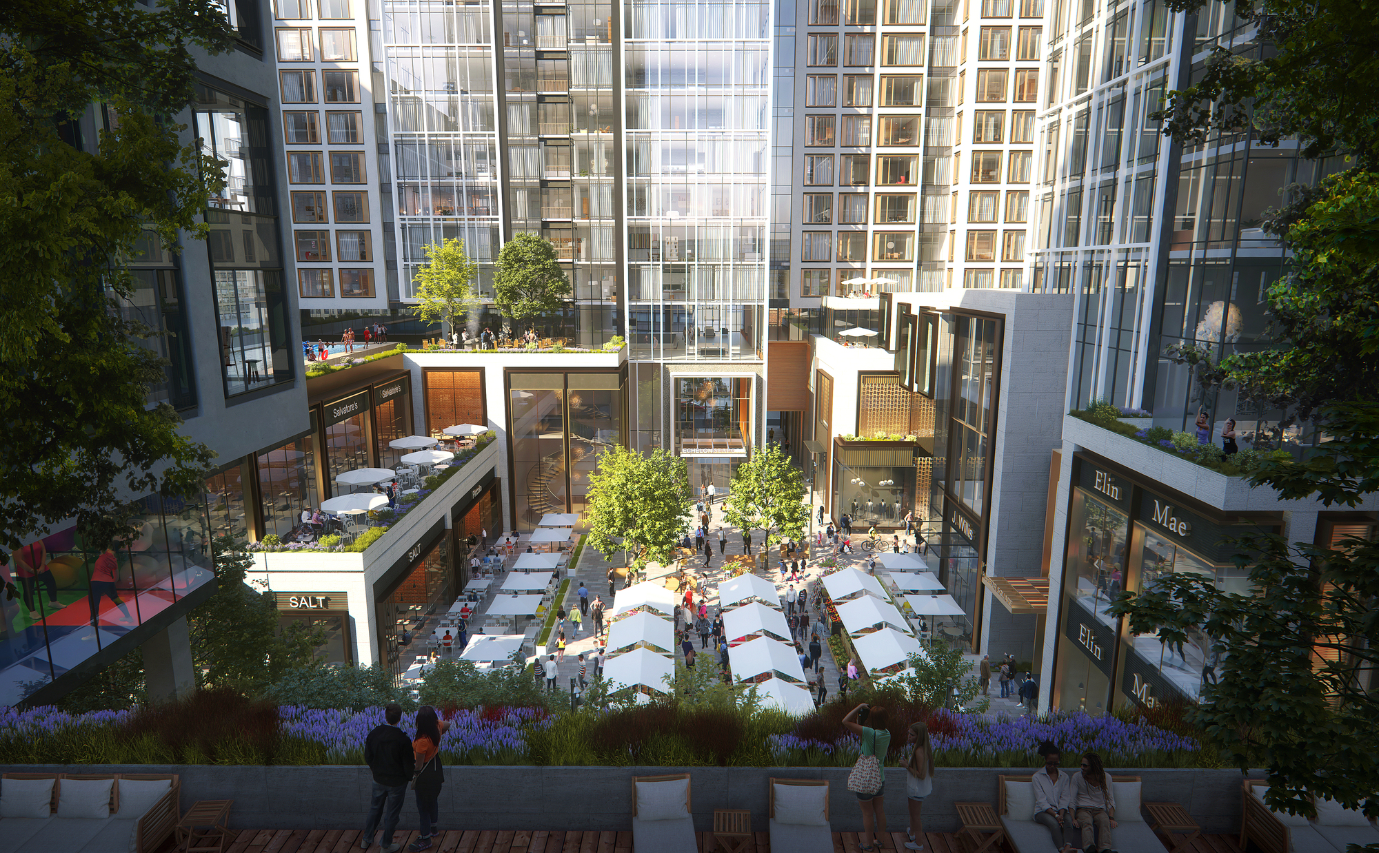 Gallery of KPF Advances Growth of Boston Seaport with Towered Mixed-Use ...