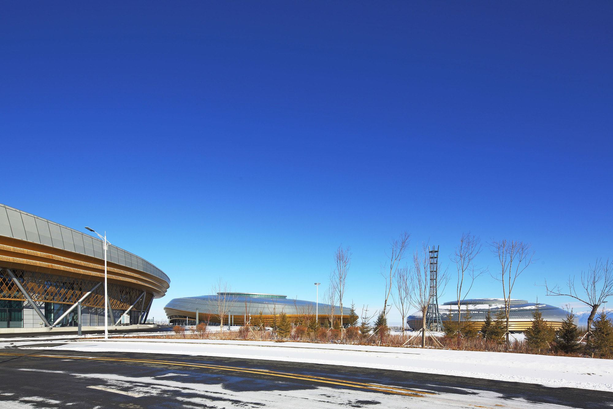 Gallery of Ice Sports Center of the 13th China National Winter Games ...