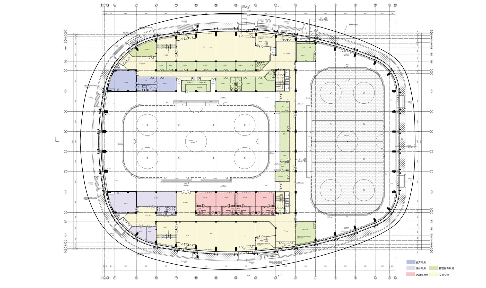 Gallery of Ice Sports Center of the 13th China National Winter Games ...
