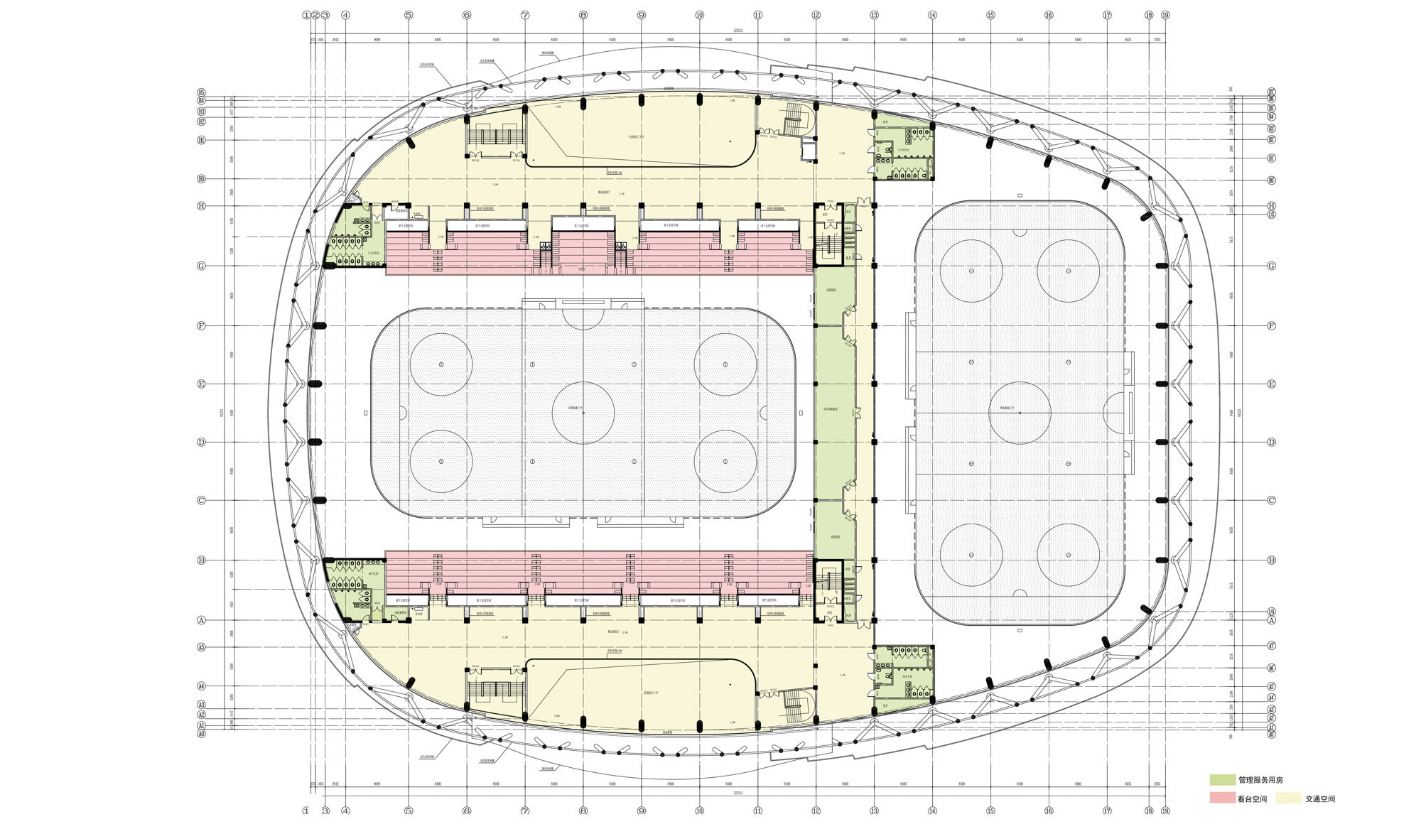 Gallery of Ice Sports Center of the 13th China National Winter Games ...