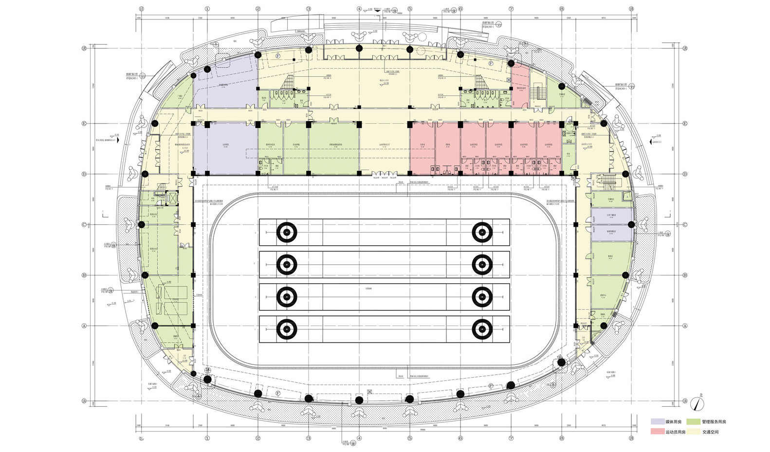 Gallery of Ice Sports Center of the 13th China National Winter Games ...
