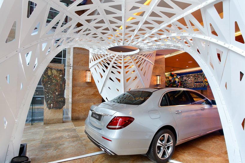 Gallery of See How This Lightweight, Collapsible Aluminum Structure is ...