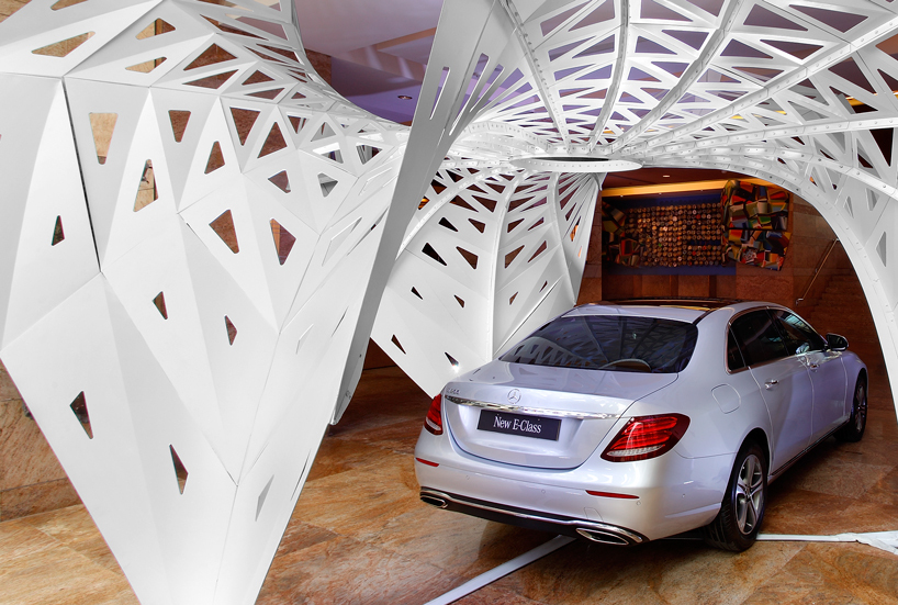 Gallery of See How This Lightweight, Collapsible Aluminum Structure is ...