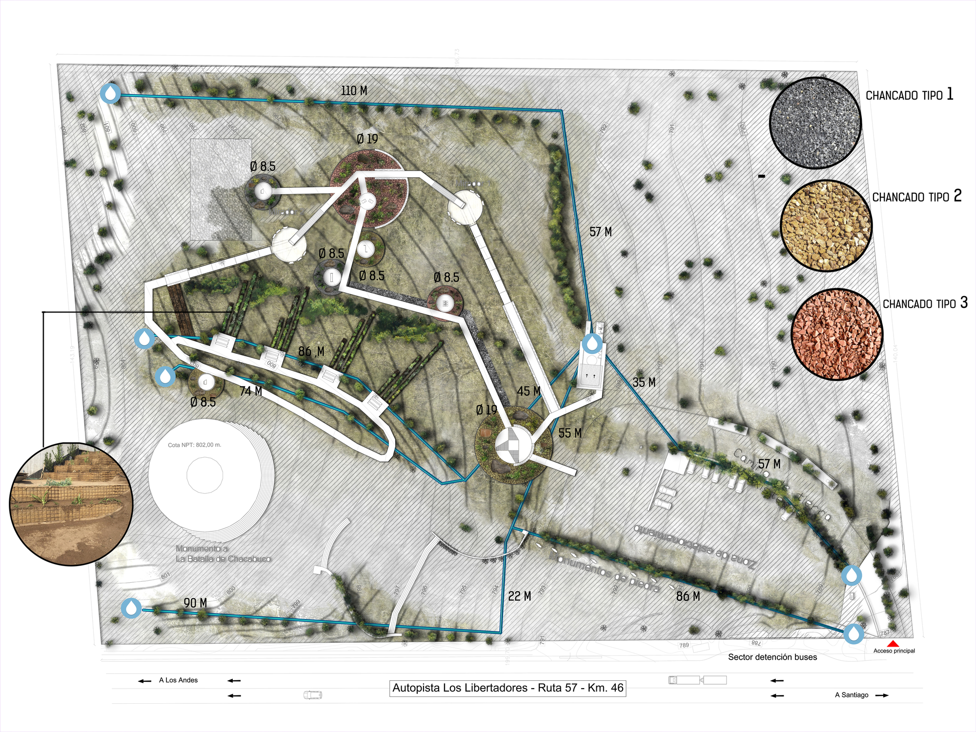 Gallery of Chacabuco Battle Viewpoint / Felipe Ovalle Fuica - 15