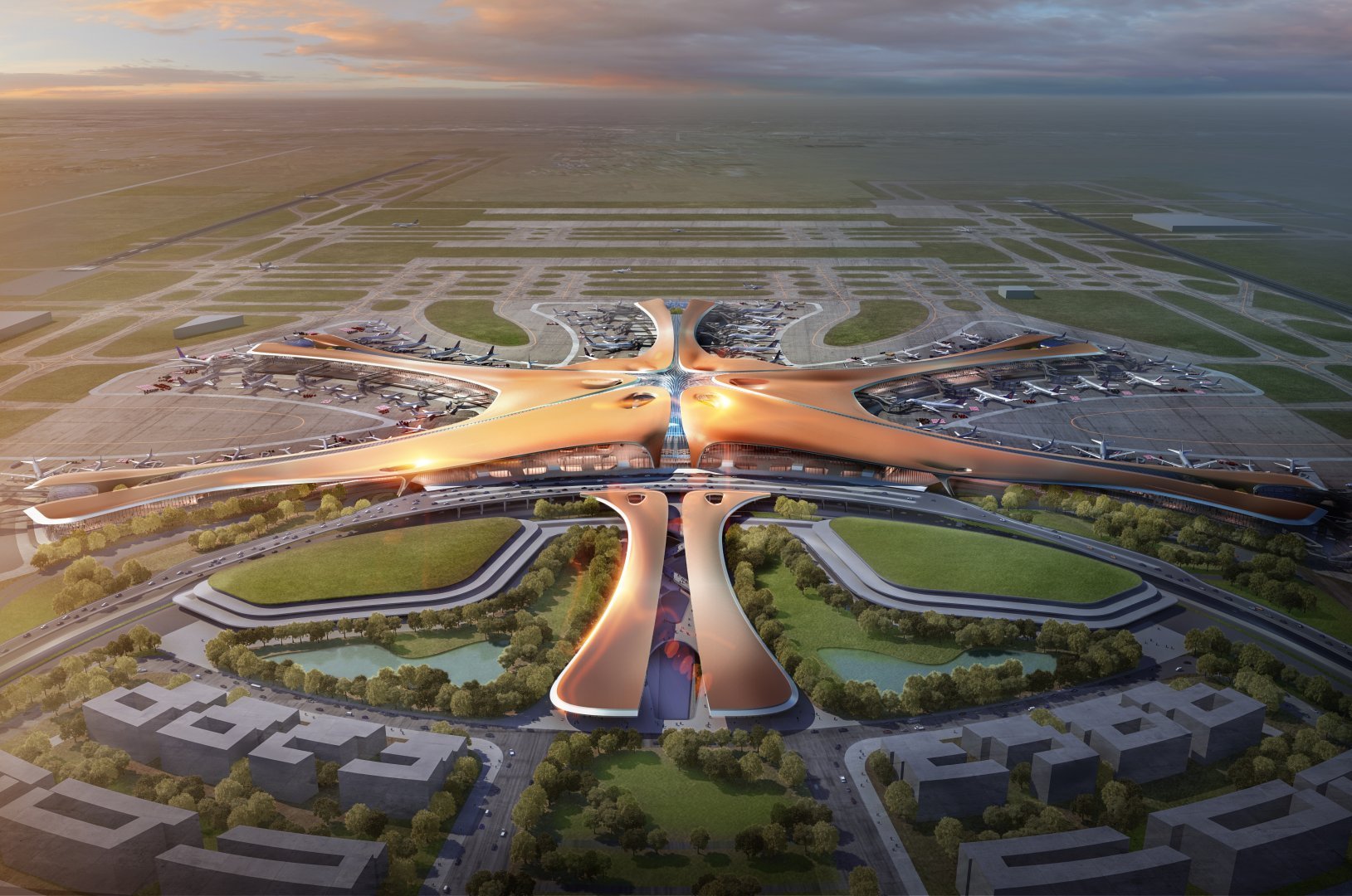Gallery of Why Zaha Hadid Architects' Beijing "Mega-Airport" Is Now Set ...