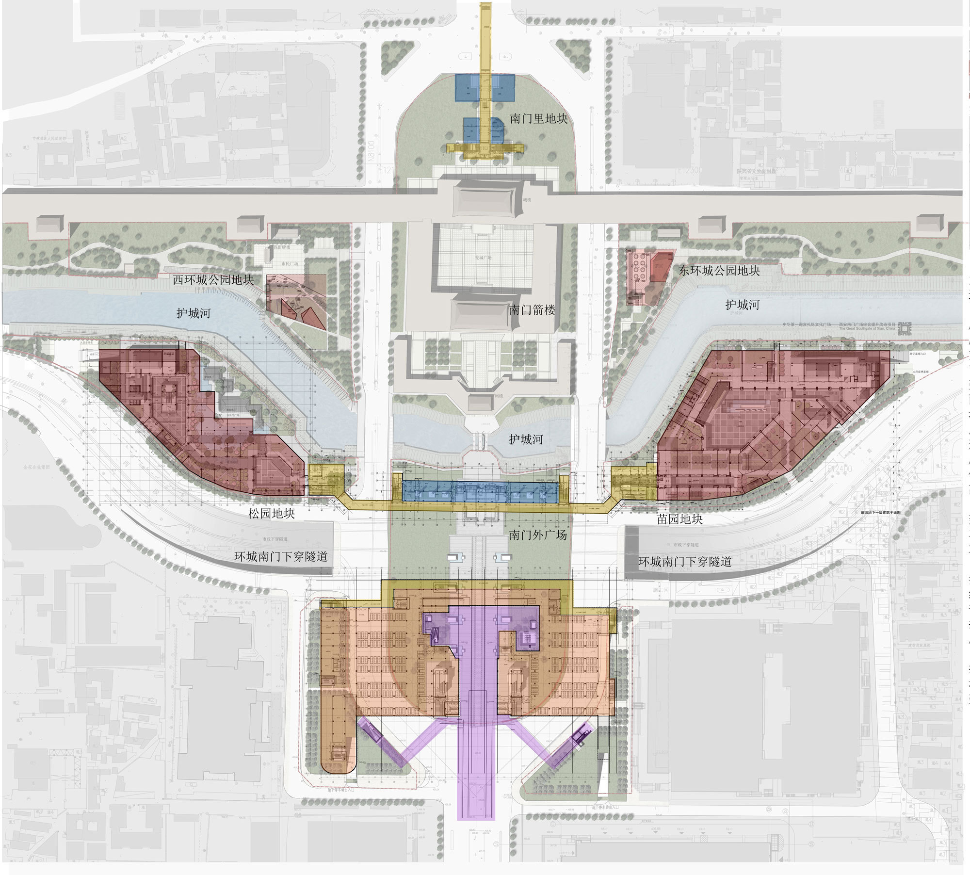 Gallery of Renovation of Xi’an South Gate Plaza / China Northwest ...