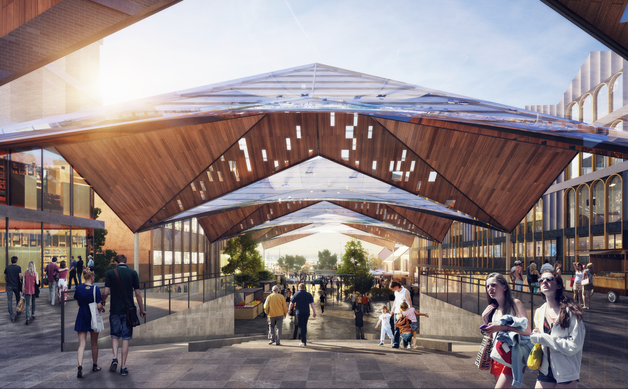 Gallery of FaulknerBrowns Unveils Plan to Re-develop Bangor Waterfront - 4