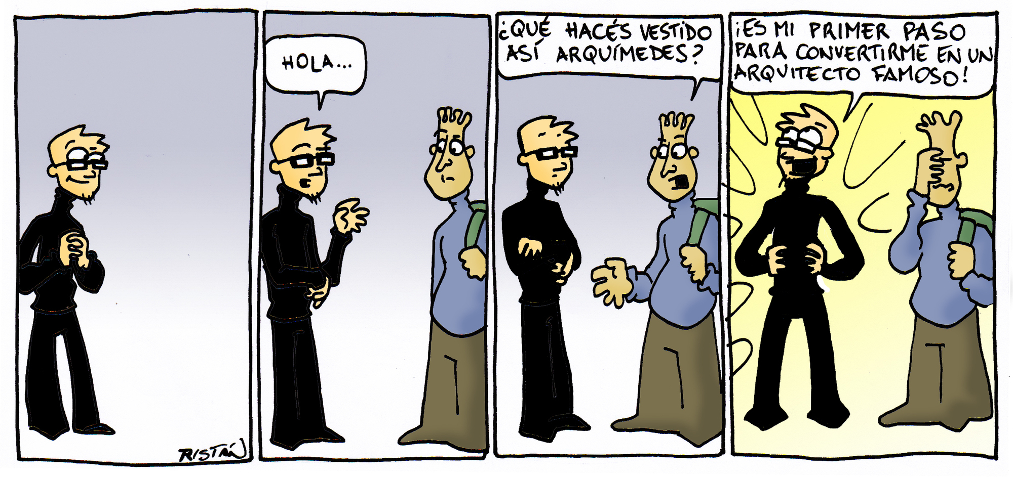 El Arquitecto Famoso Por Tristán Comics Plataforma Arquitectura