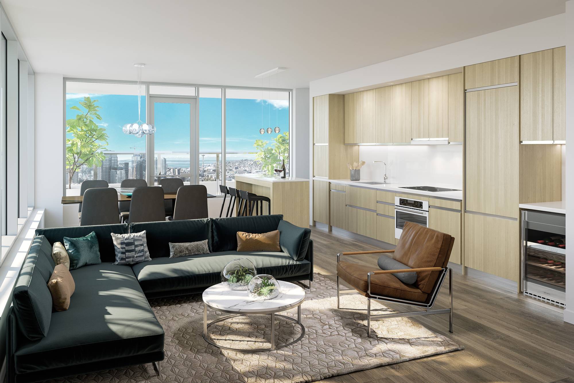 Gallery of Seattle's Upcoming 134 Meter Residential Tower Takes Form As ...