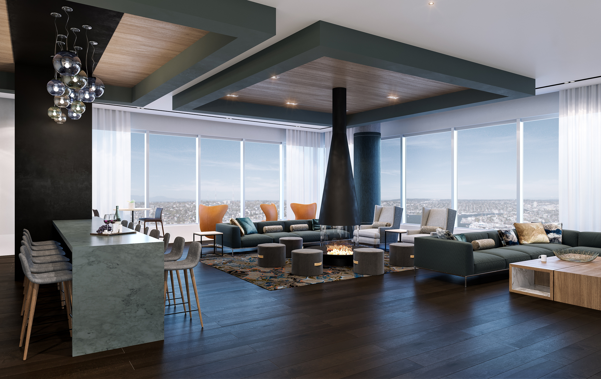 Gallery of Seattle's Upcoming 134 Meter Residential Tower Takes Form As ...
