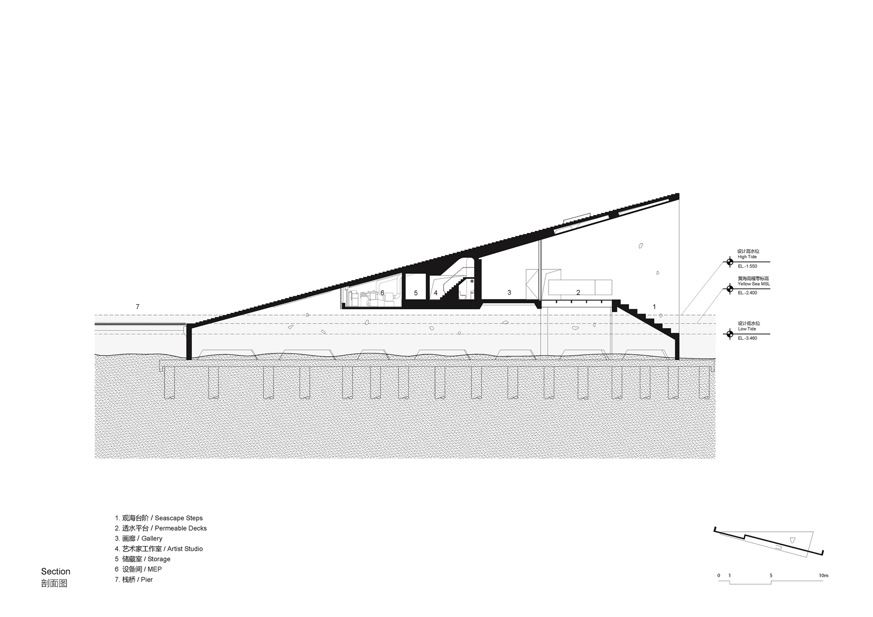 Gallery of OPEN Architecture Reveals Art Spaces for the Coastal City of ...