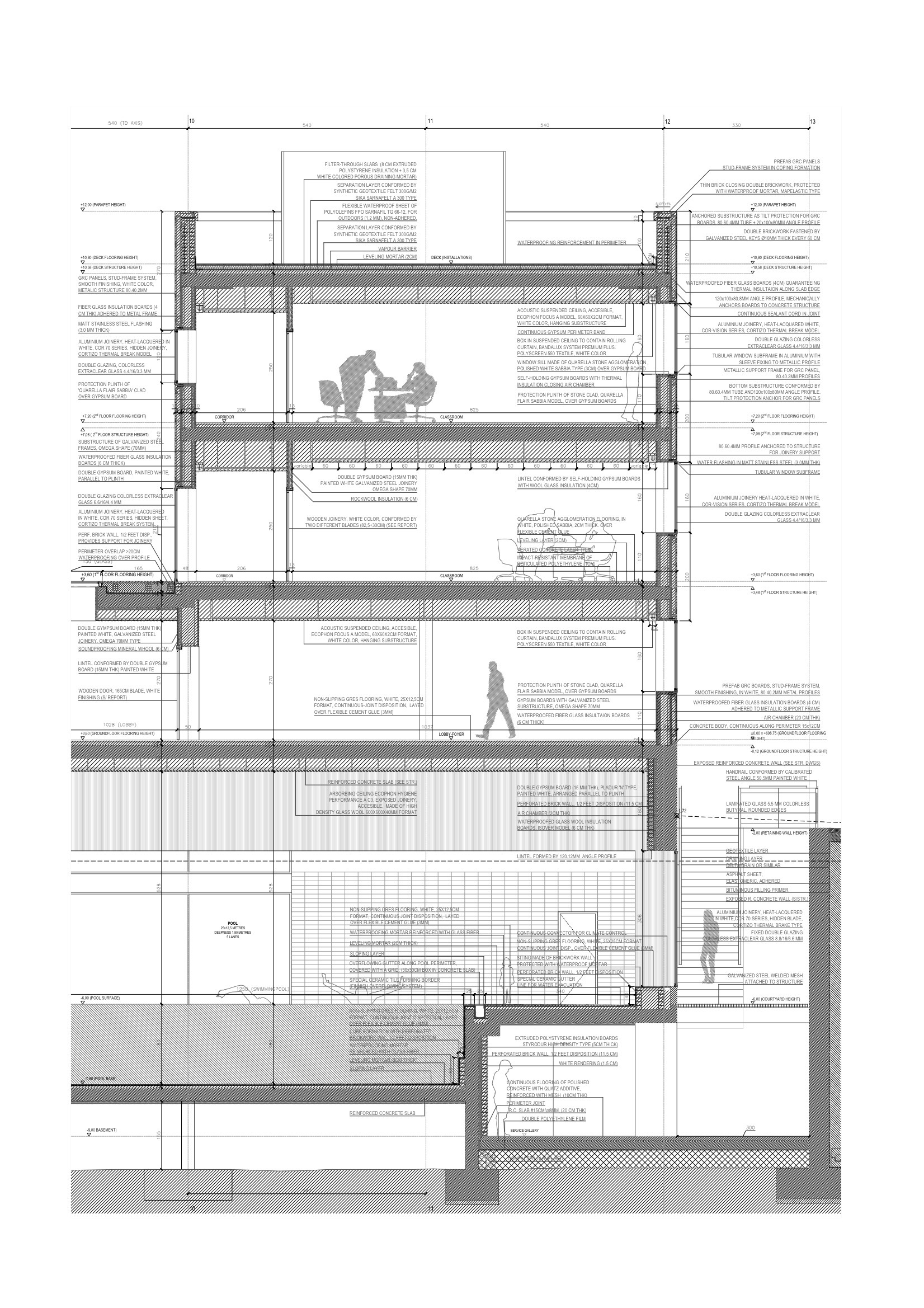 Gallery of Multi-Sport Pavilion and Classroom Complex / Alberto Campo ...