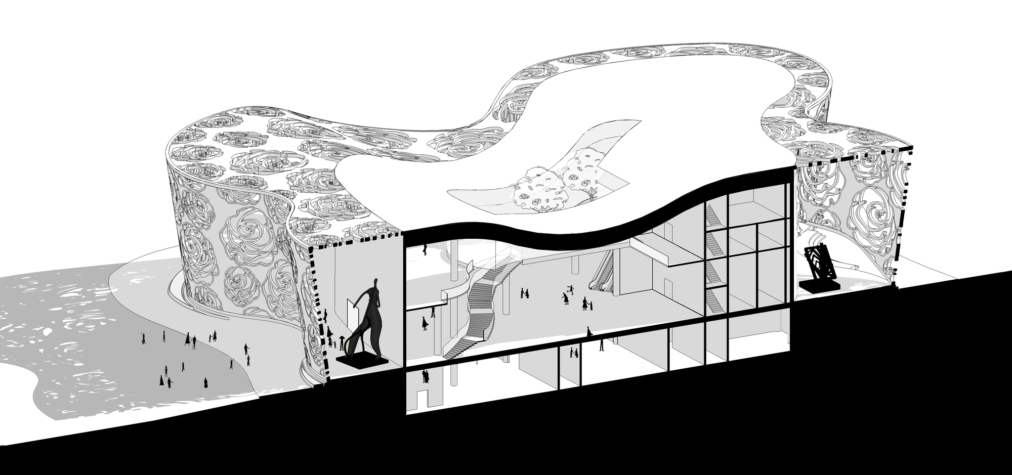 Gallery of Rose Museum / NEXT architects - 7