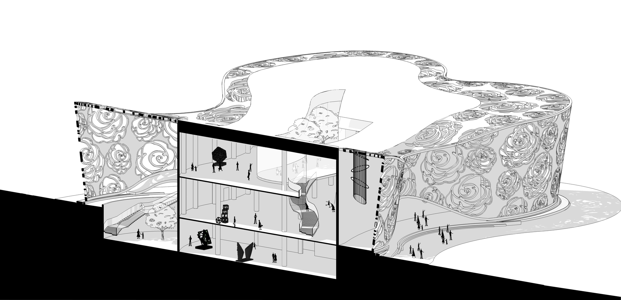 Gallery of Rose Museum / NEXT architects - 6