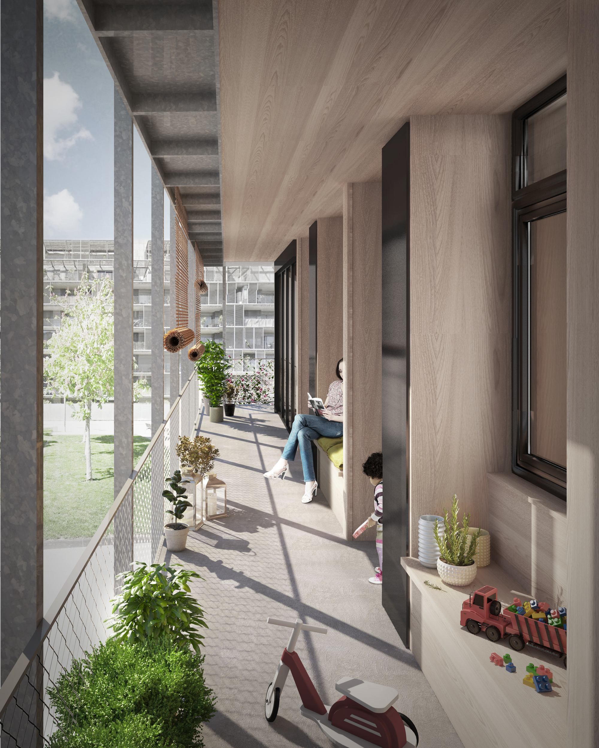 Galería de Lacol y La Boqueria ganan concurso para diseñar viviendas ...