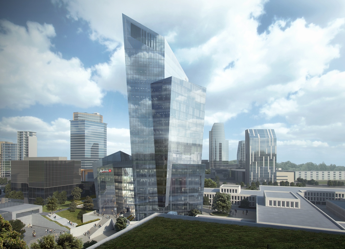 Gallery of New Renderings Revealed of Studio Libeskind's Mixed-Use ...