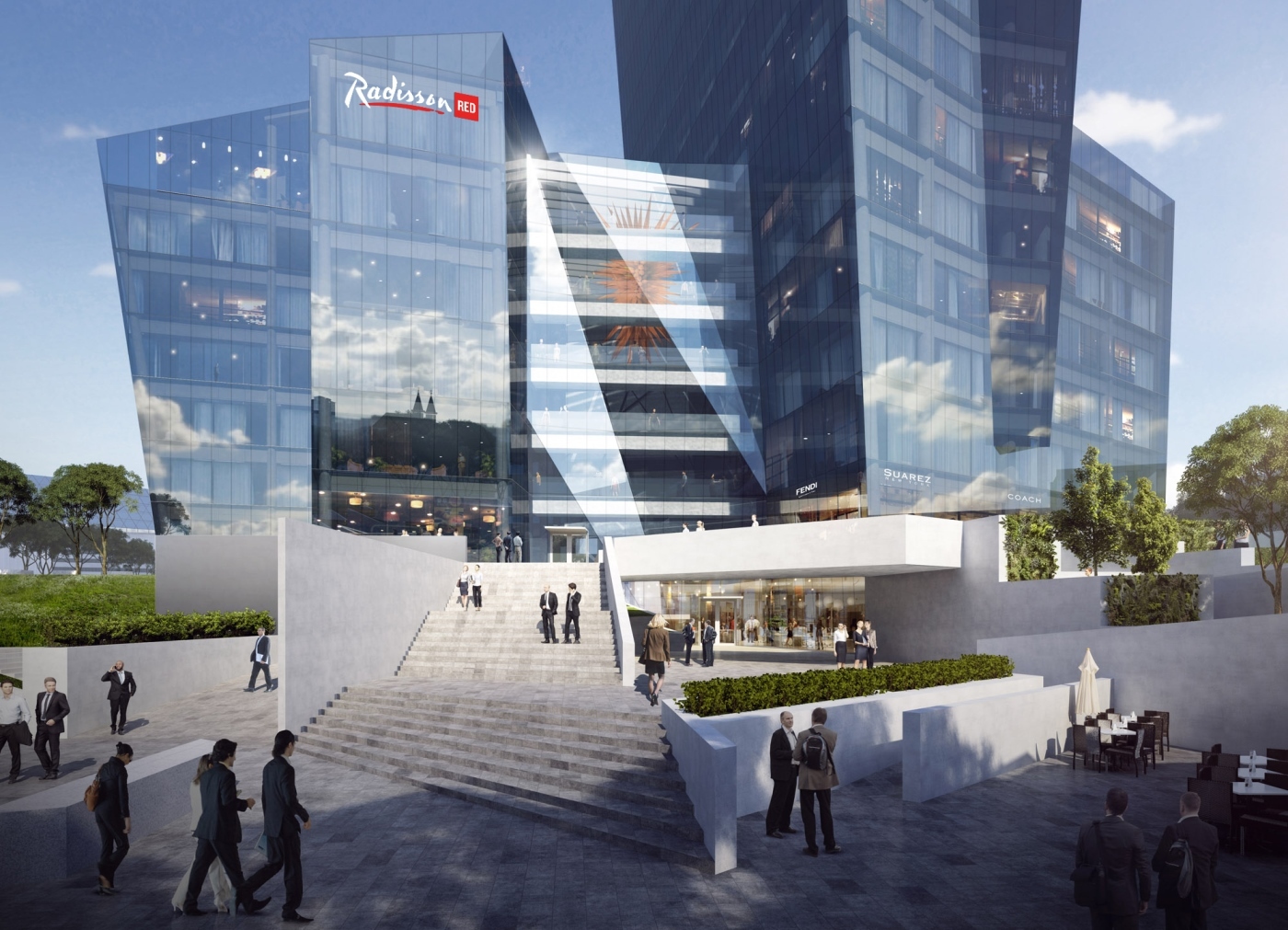 Gallery of New Renderings Revealed of Studio Libeskind's Mixed-Use ...