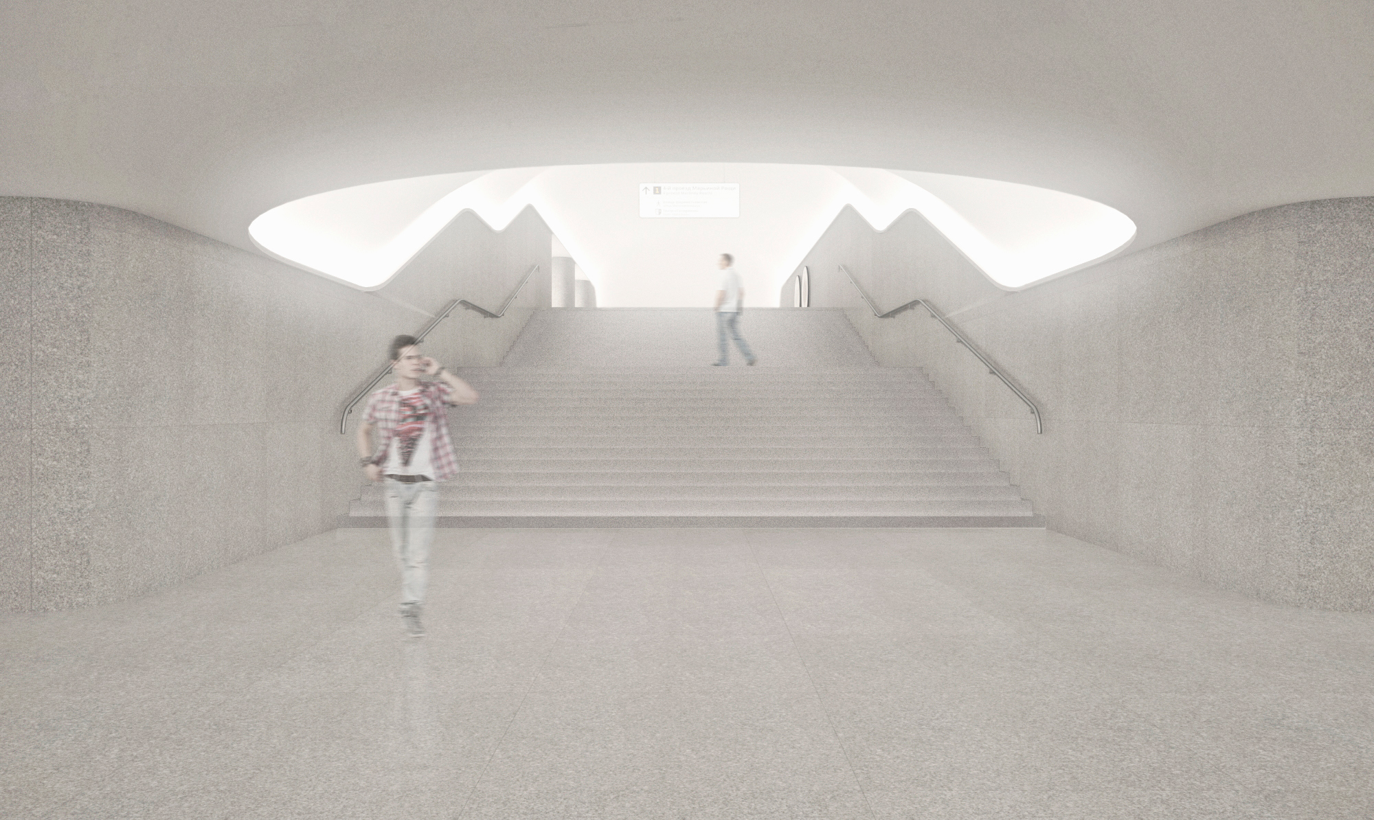 Gallery of AI-Architects' Competition-Winning Moscow Metro Station ...