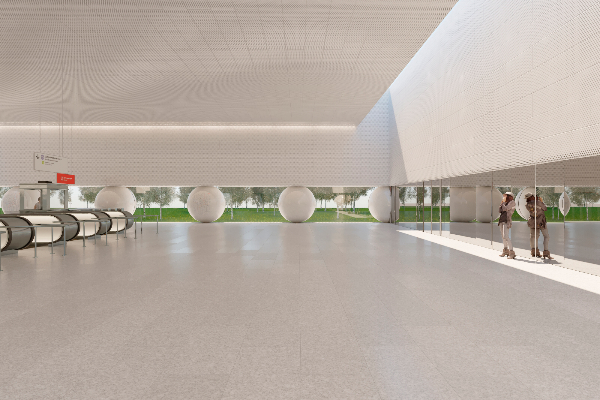 Gallery of AI-Architects' Competition-Winning Moscow Metro Station ...