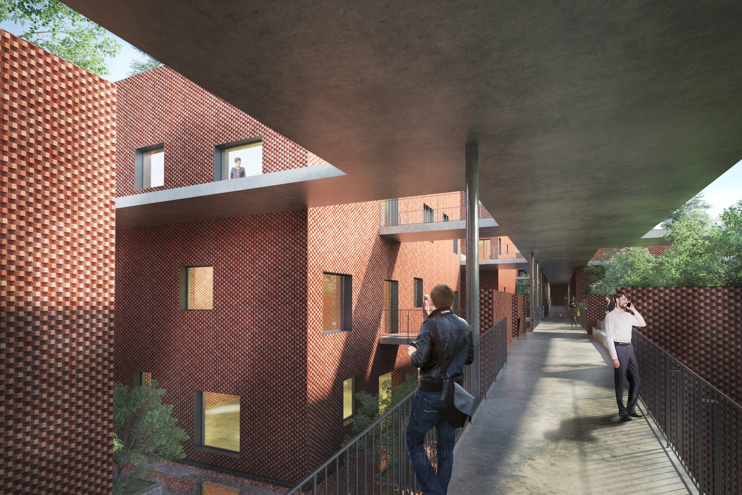 Gallery of VTN Architects' Brick Training Complex Will Create Its Own ...