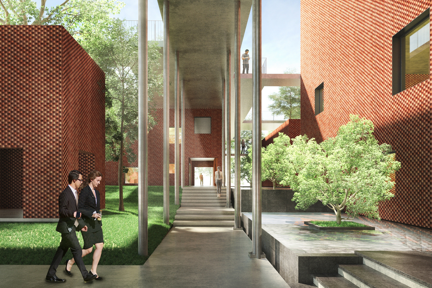 Gallery of VTN Architects' Brick Training Complex Will Create Its Own ...