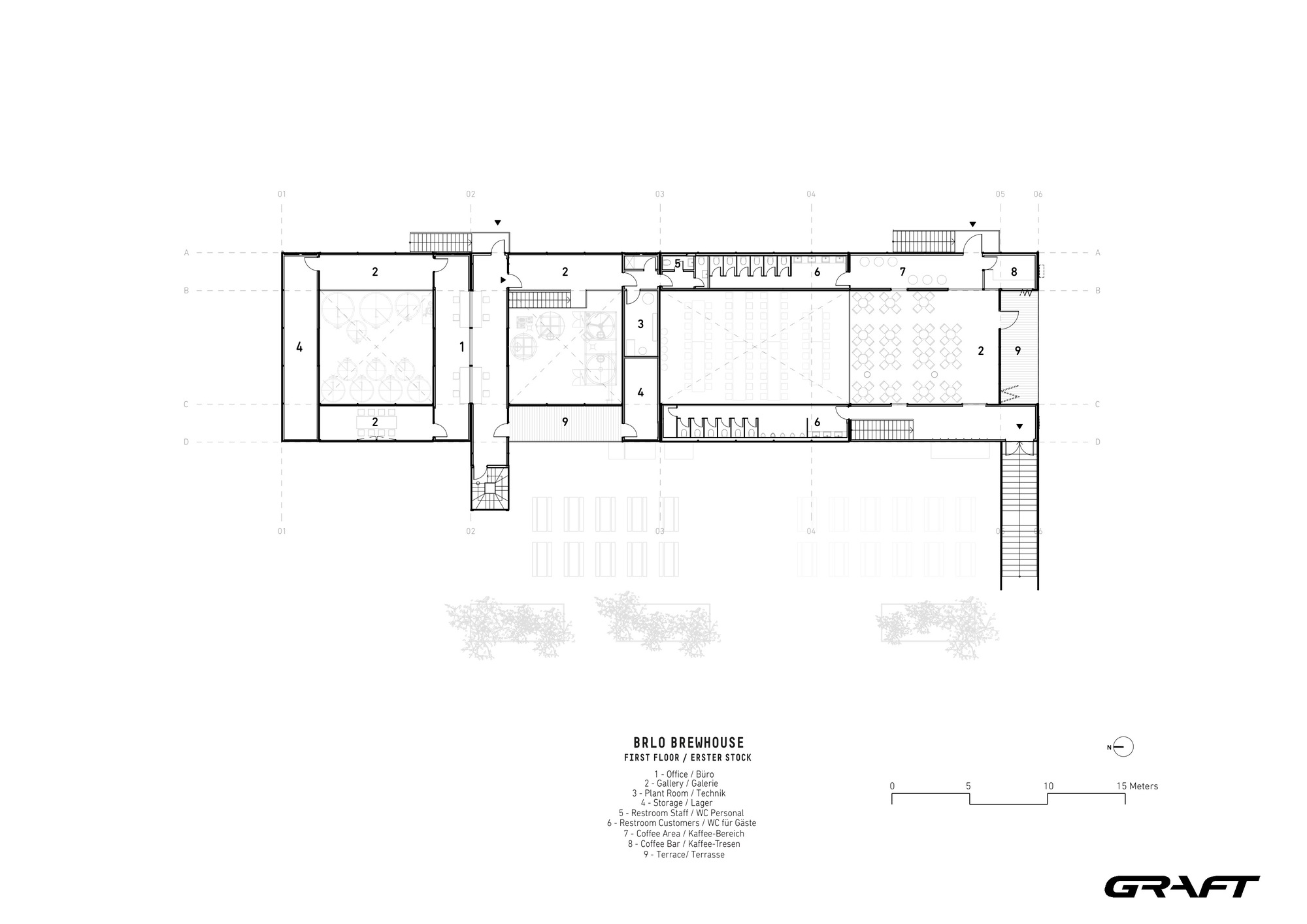 Gallery of BRLO BRWHOUSE / Graft Architects - 20