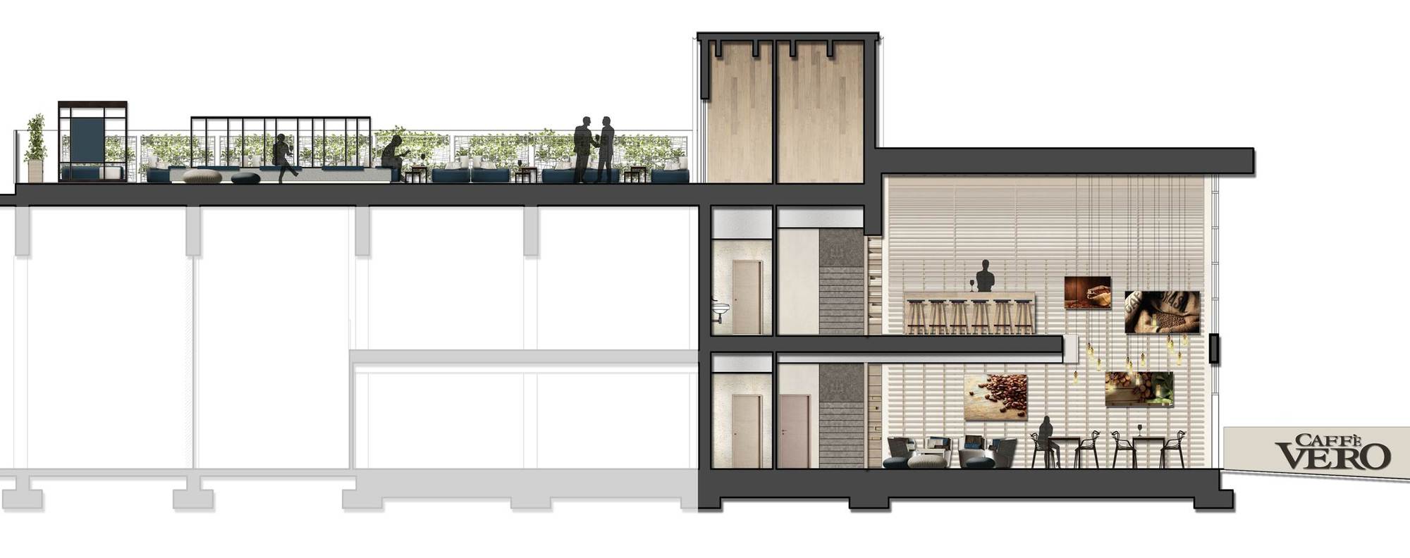 画廊 Caffè Vero 咖啡馆，给你非线性的灵感 / ProgettoCMR - 17