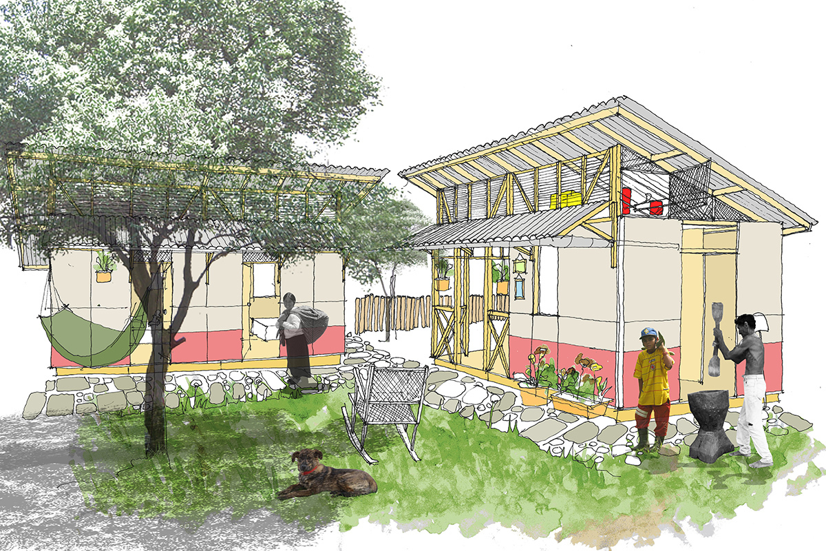 Gallery of Architectural System for Rural Social Interest Housing ...