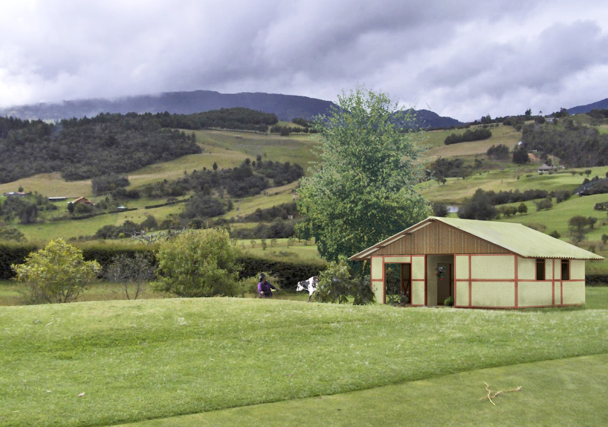 Gallery of Architectural System for Rural Social Interest Housing ...