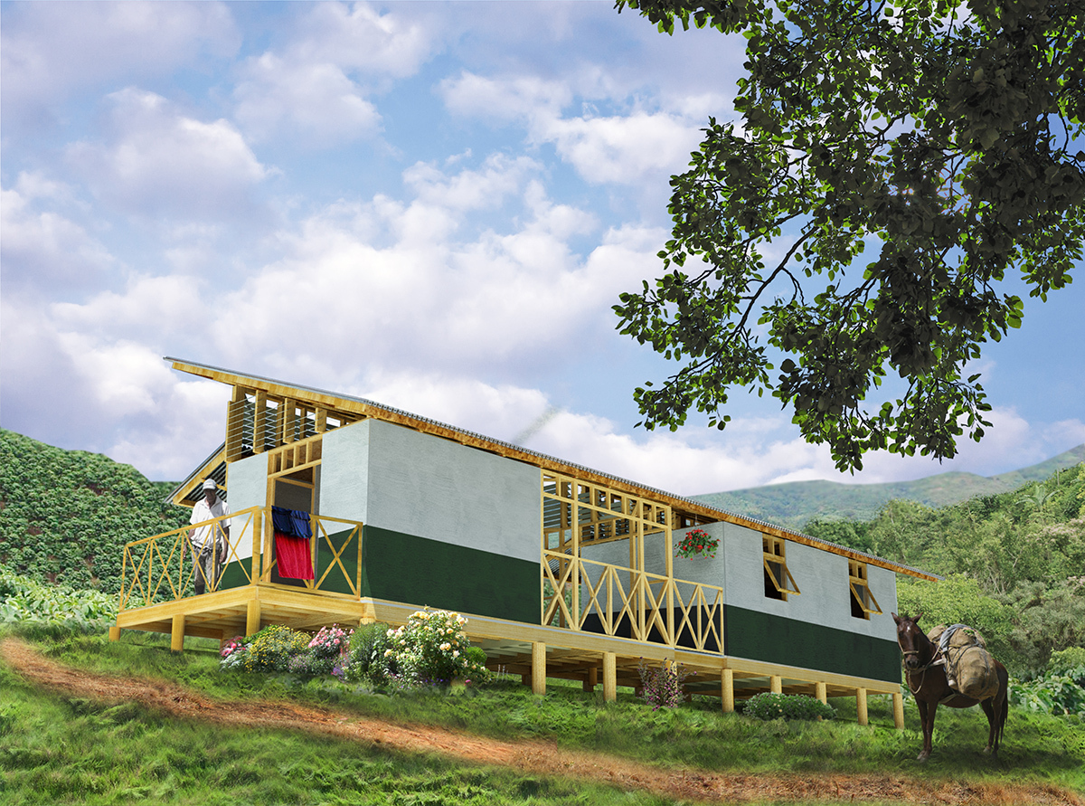 Gallery of Architectural System for Rural Social Interest Housing ...