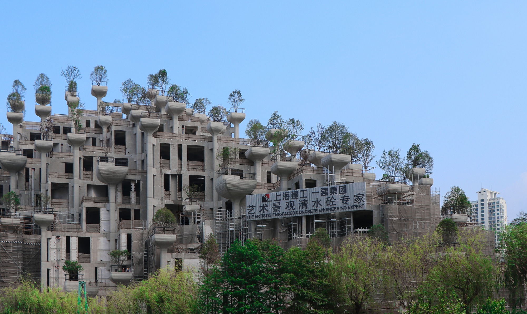 Drone Footage Shows Construction Progress on Heatherwick Studio’s "Tree ...