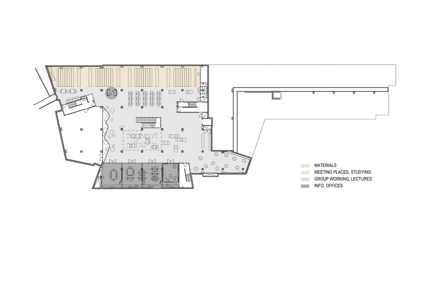 Gallery of Aalto University Library - Harald Herlin Learning Centre ...