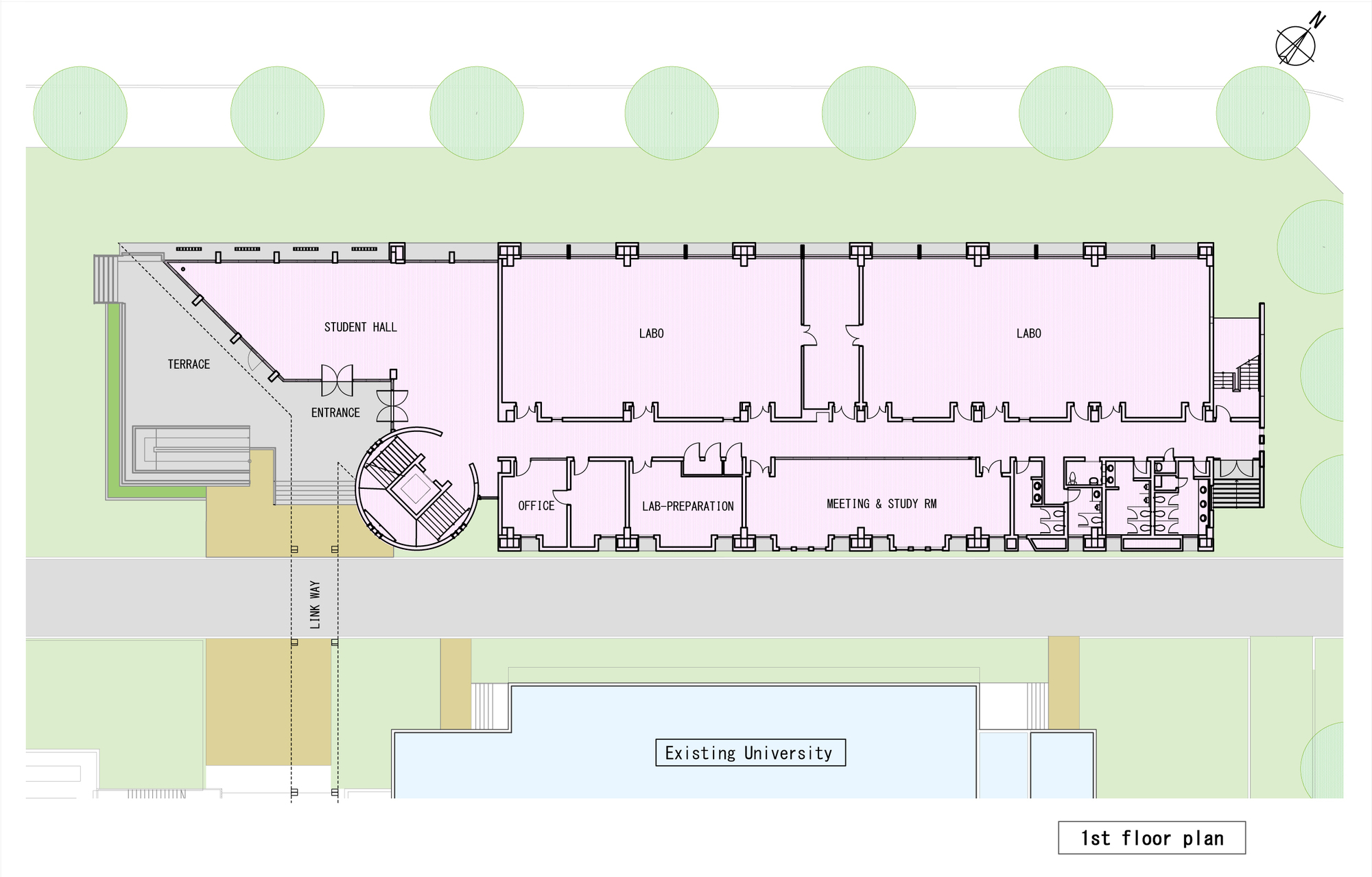 Gallery of Brick Passive Designed University / TAISEI DESIGN Planners ...