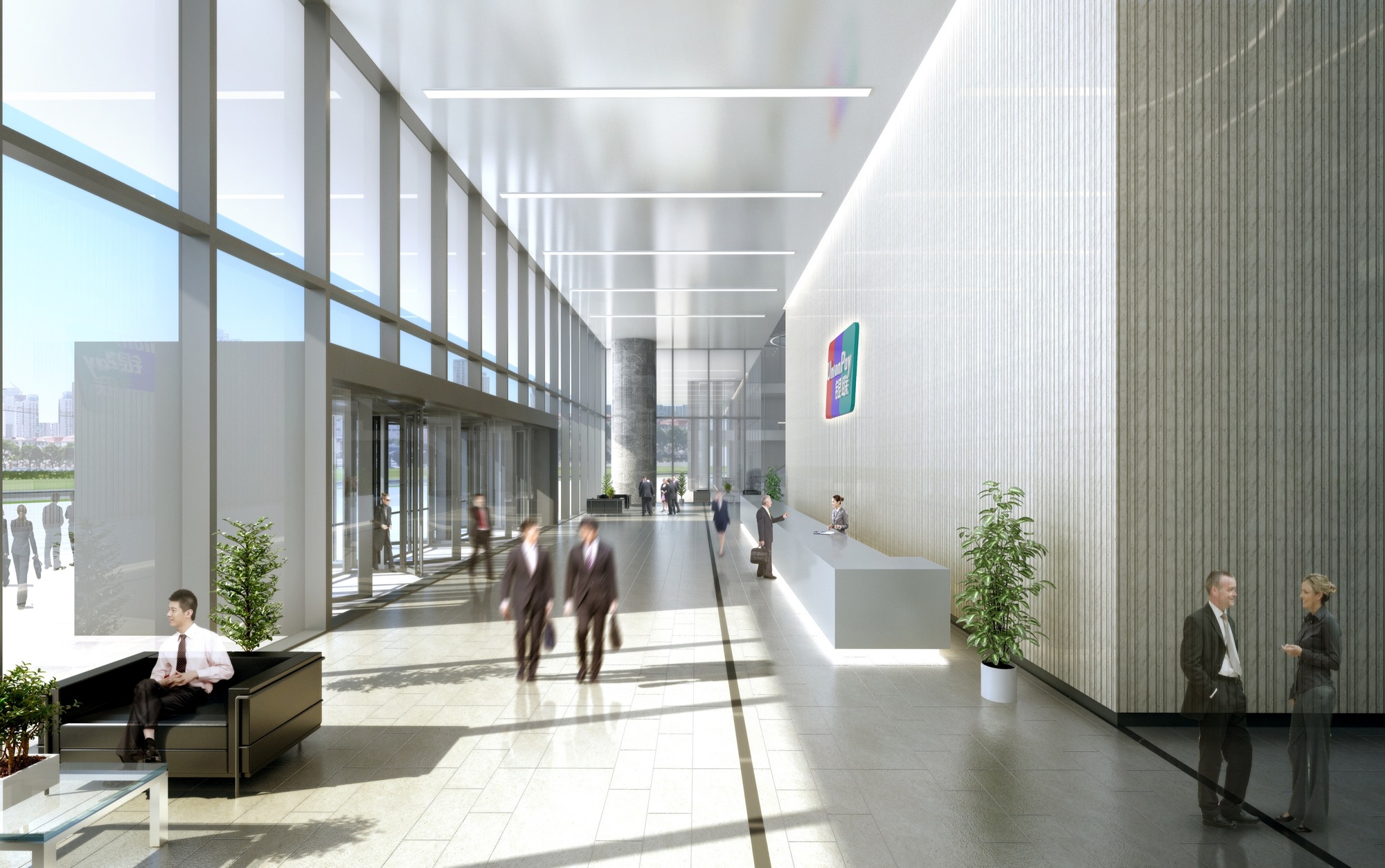 Gallery of gmp Architekten Designs Glass Tower Headquarters for China ...