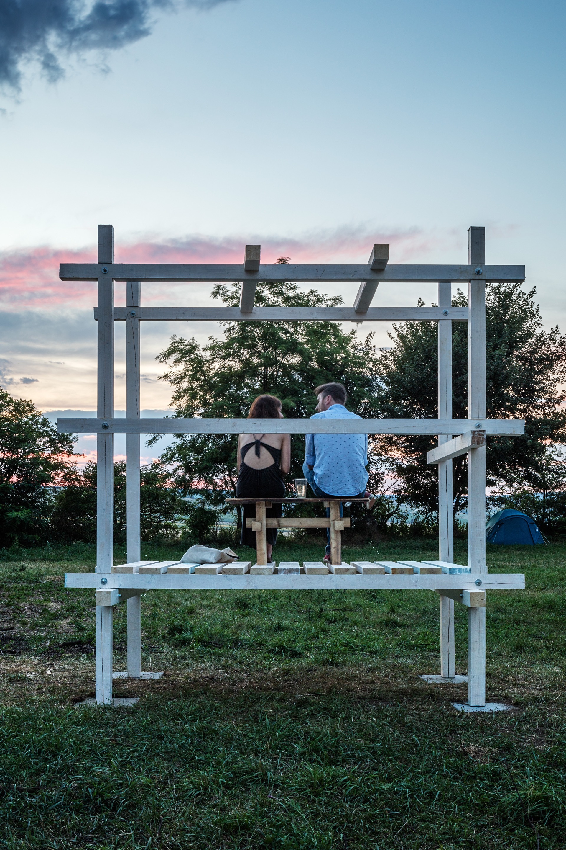 Gallery of Students Construct 7 Inhabitation Structures at Hello Wood's ...