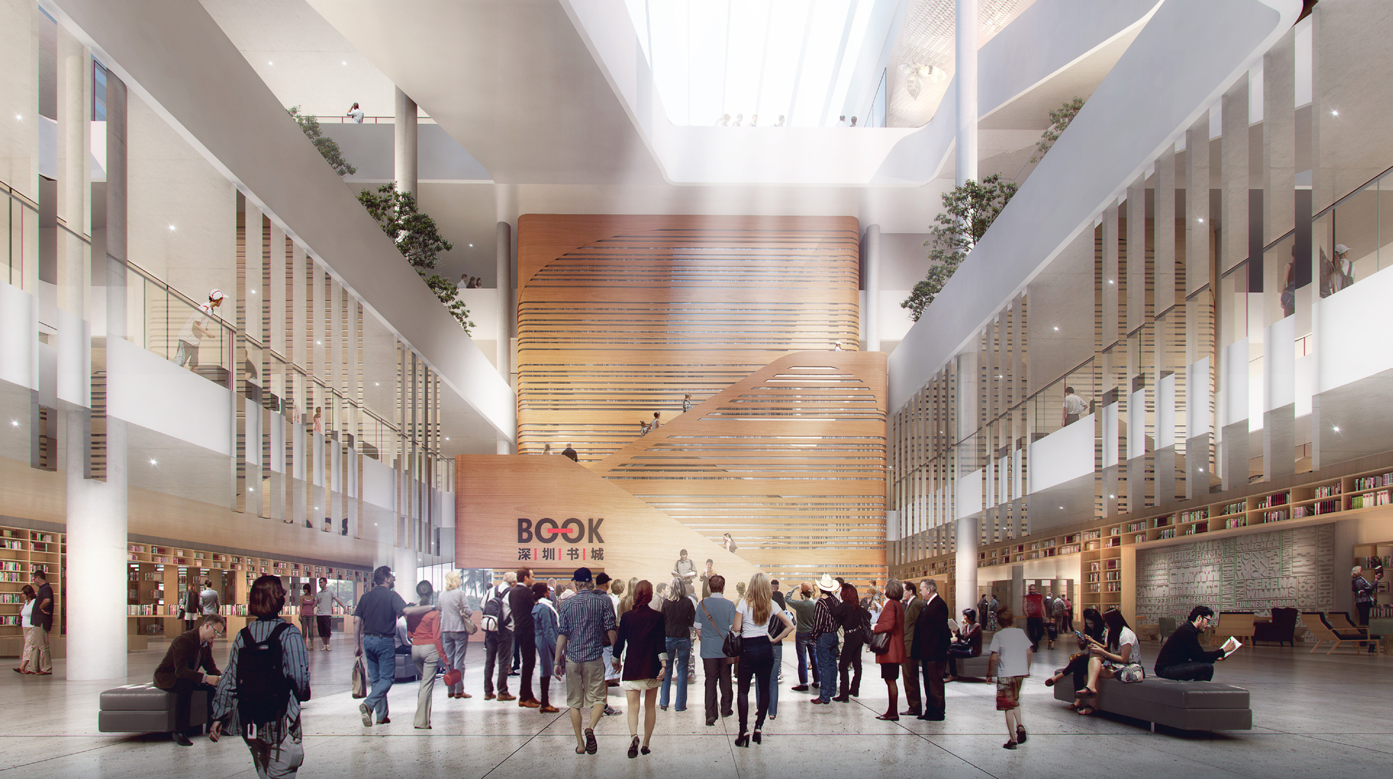 Gallery of Atelier Global Wins Competition to Design 'Book City' in ...