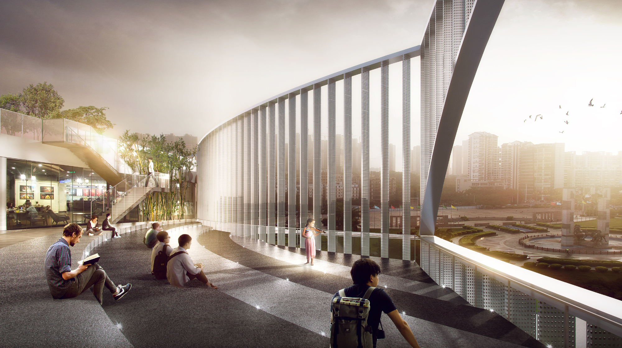 Gallery of Atelier Global Wins Competition to Design 'Book City' in ...