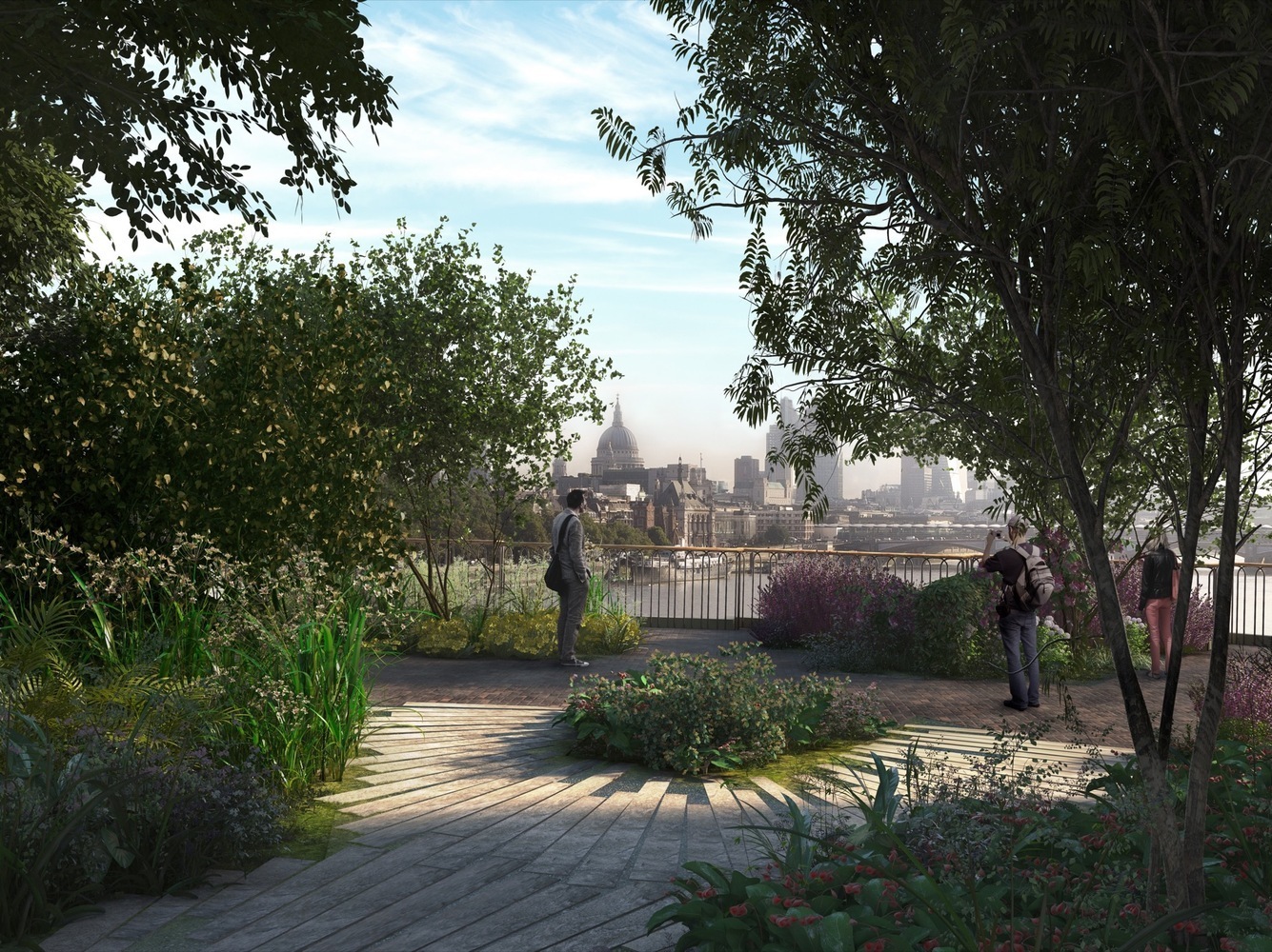 Gallery of London's Garden Bridge Project Officially Axed After £37 ...