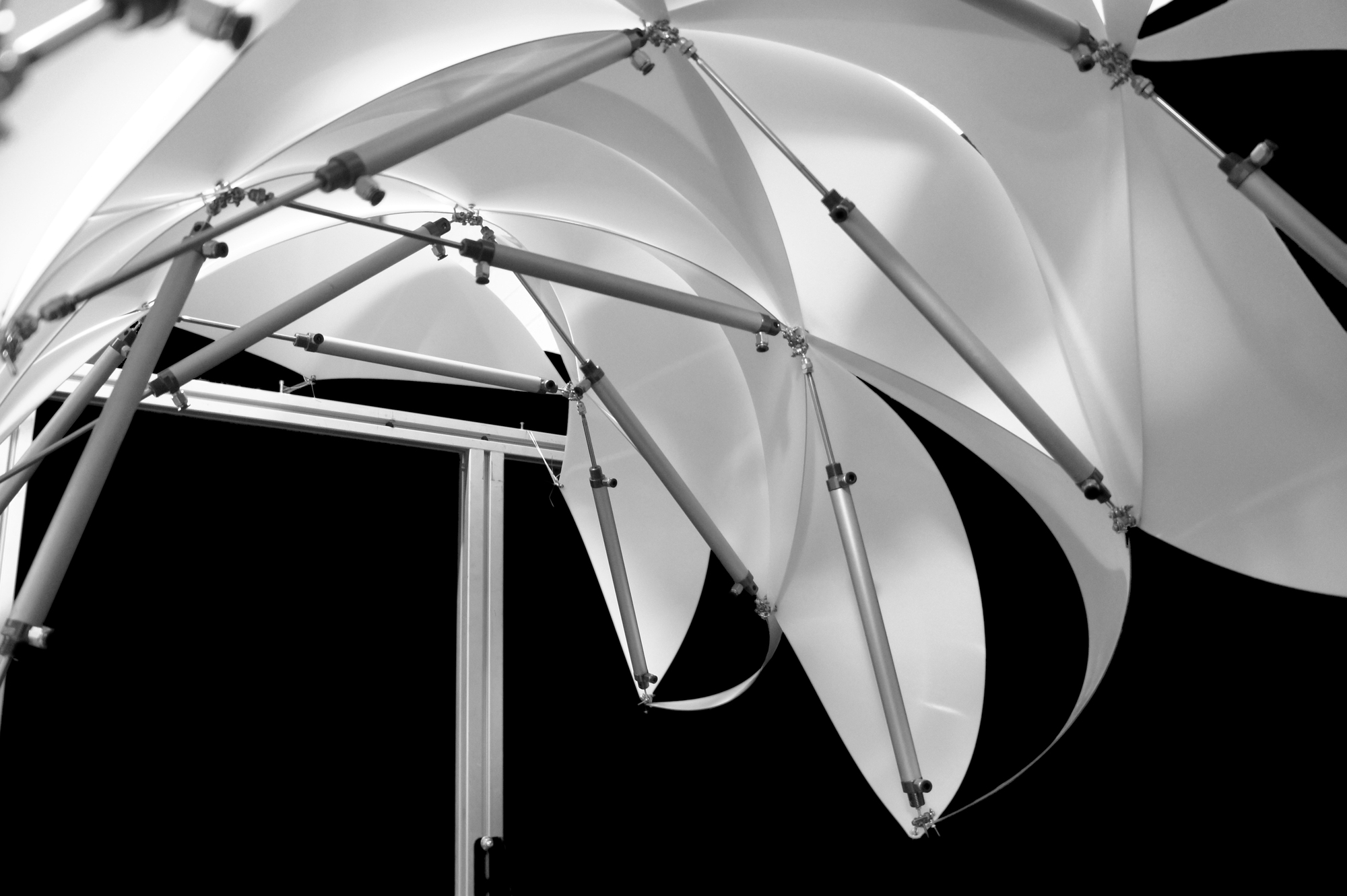 This Adjustable Tensegrity Structure Is Constructed From Just Two This Adjustable Tensegrity Structure Is Constructed From Just Two