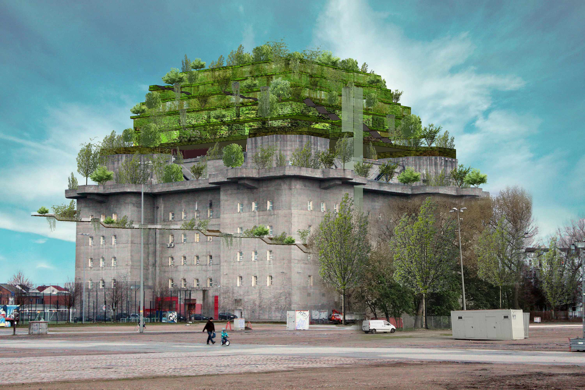 De relíquia de guerra a uso misto: planos para construir uma "montanha ...