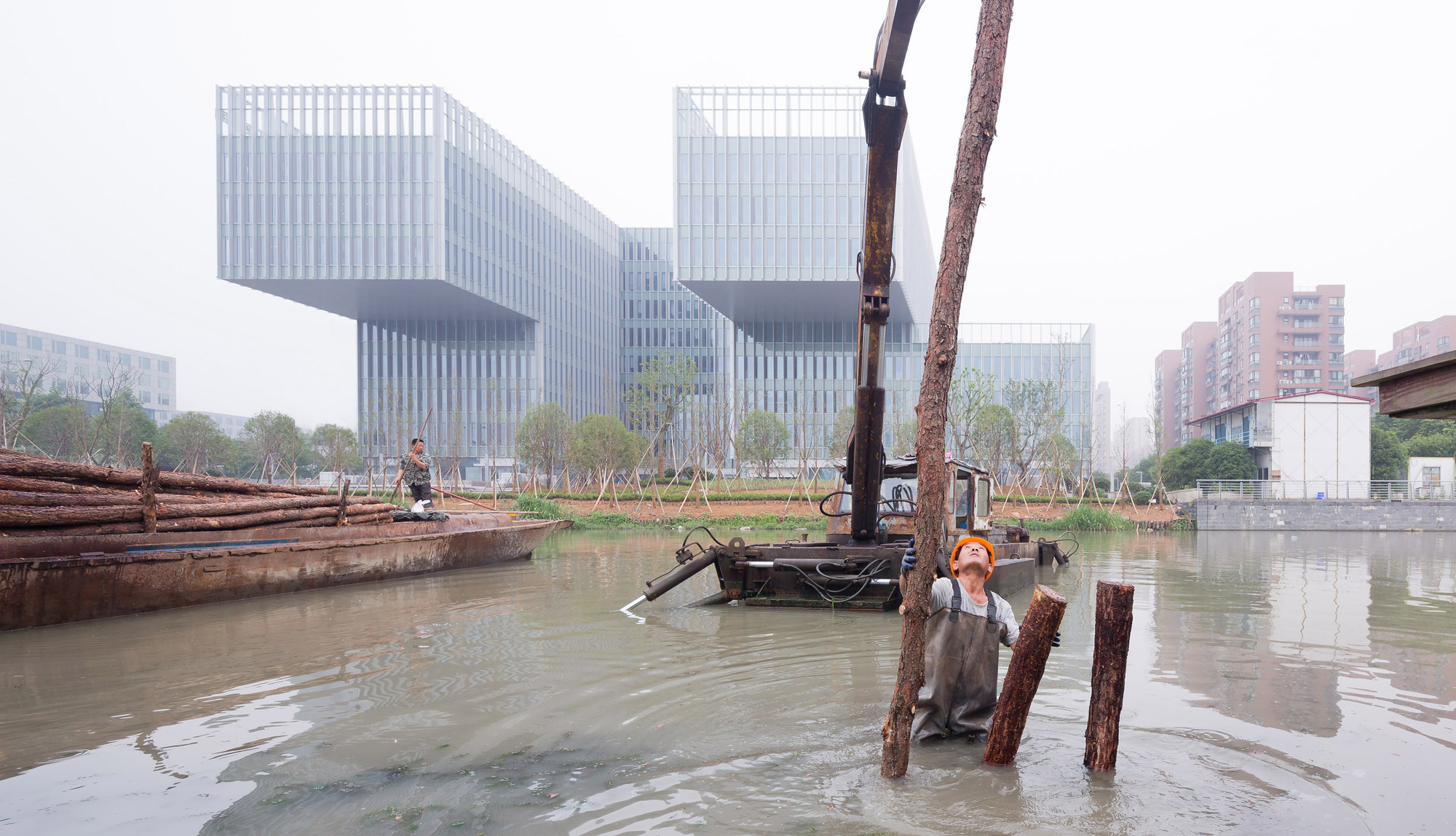 Gallery of In Ningbo, Two Vast Construction Sites Highlight the ...