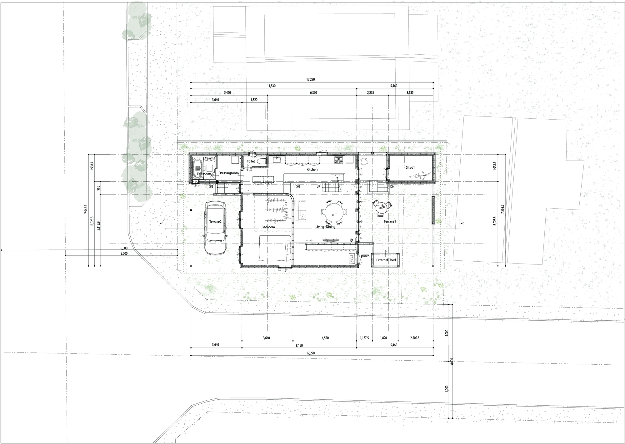 Galería de Techo y Casa Rectangular / Jun Igarashi Architects - 28