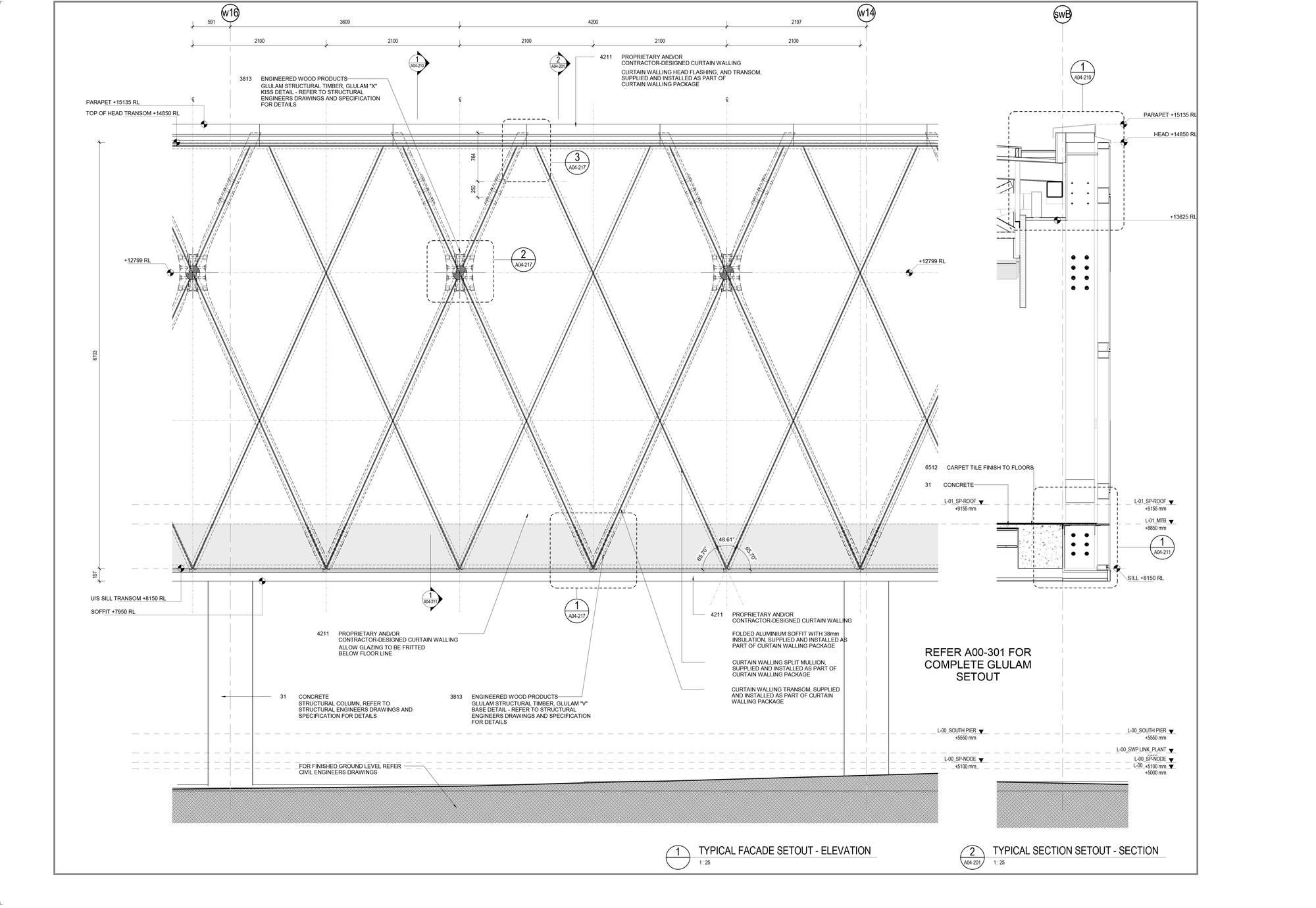 Gallery of This Large Structural Frame is Made From Laminated Wood - 28