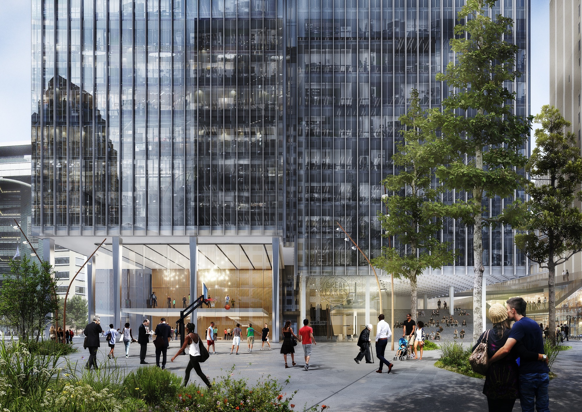 Gallery of Schmidt Hammer Lassen Architects Unveil Landmark Mixed-Use ...