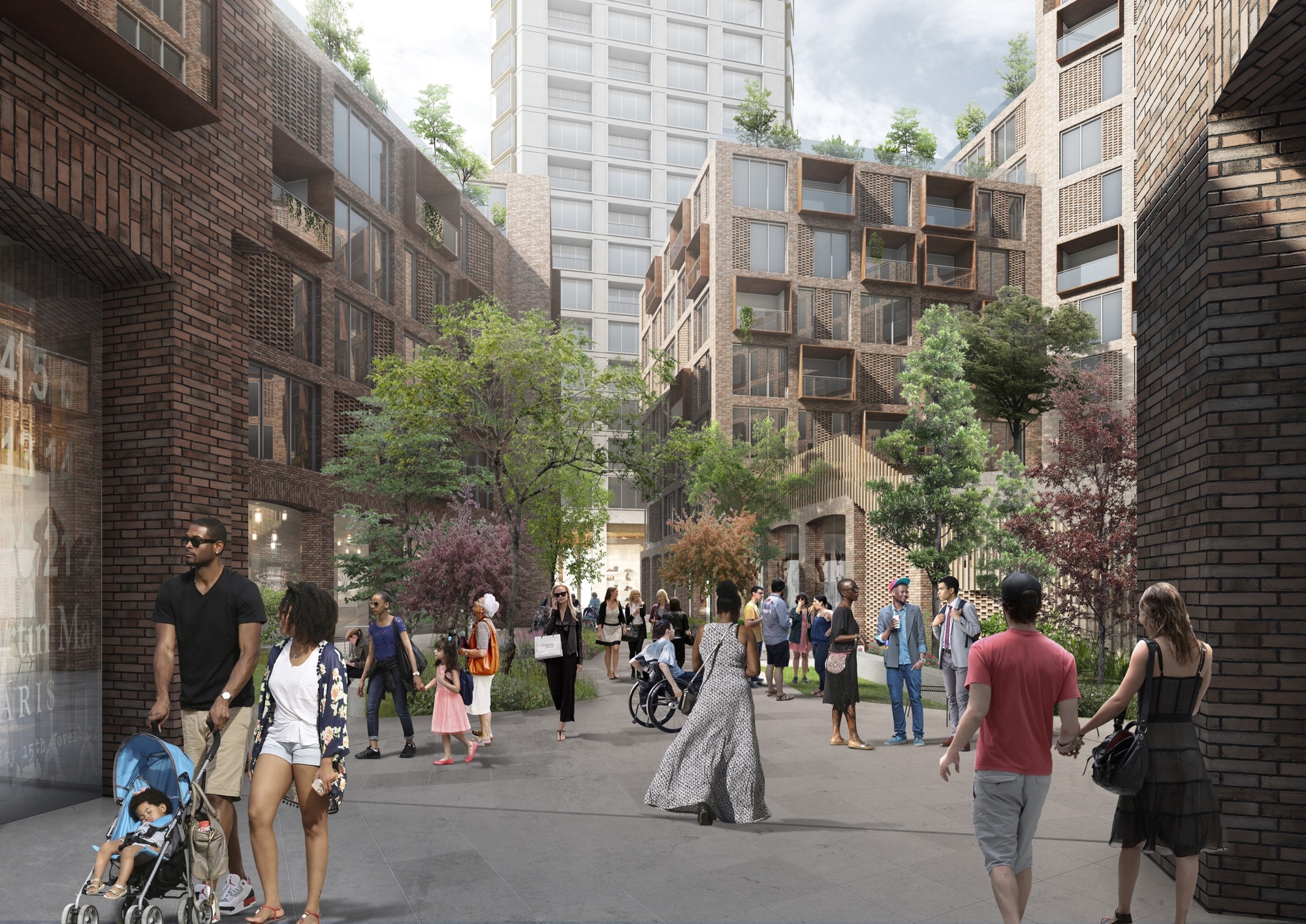 Gallery of Schmidt Hammer Lassen Architects Unveil Landmark Mixed-Use ...